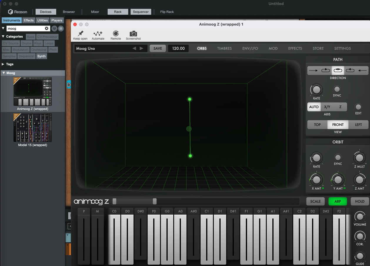 Moog Wrappers AuV3 to VST3 - Question for more! — Loopy Pro Forum