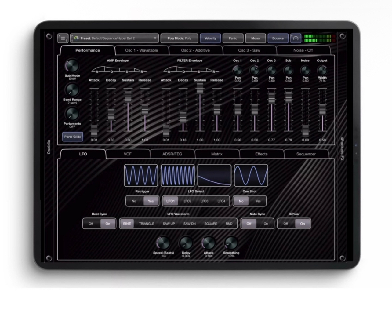 Oscidia - Wavetable Synthesizer by 4Pockets Audio (Released) — Loopy ...