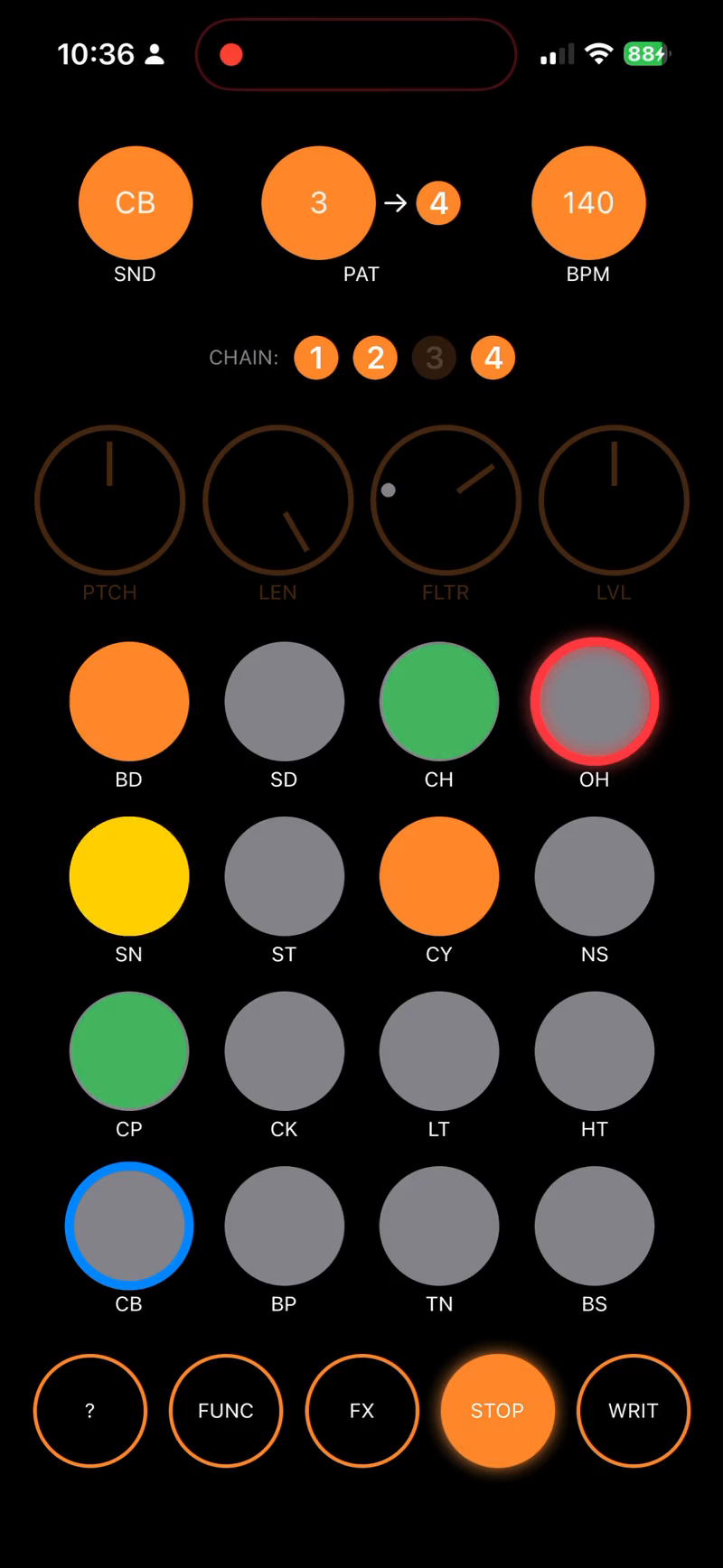 Punchline Drum Machine - punch-in performance FX + AuV3 + Sequenced Gate (Out Now!) — Loopy Pro ...