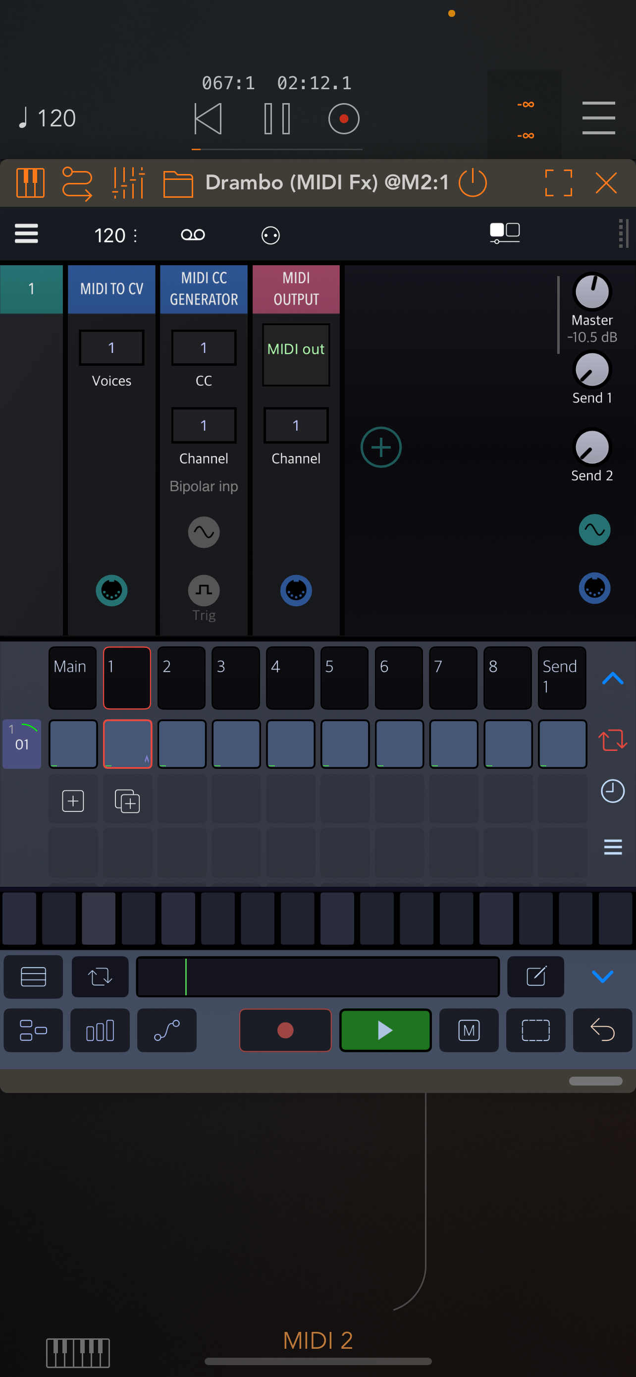 drambo midi cc out ? — Loopy Pro Forum