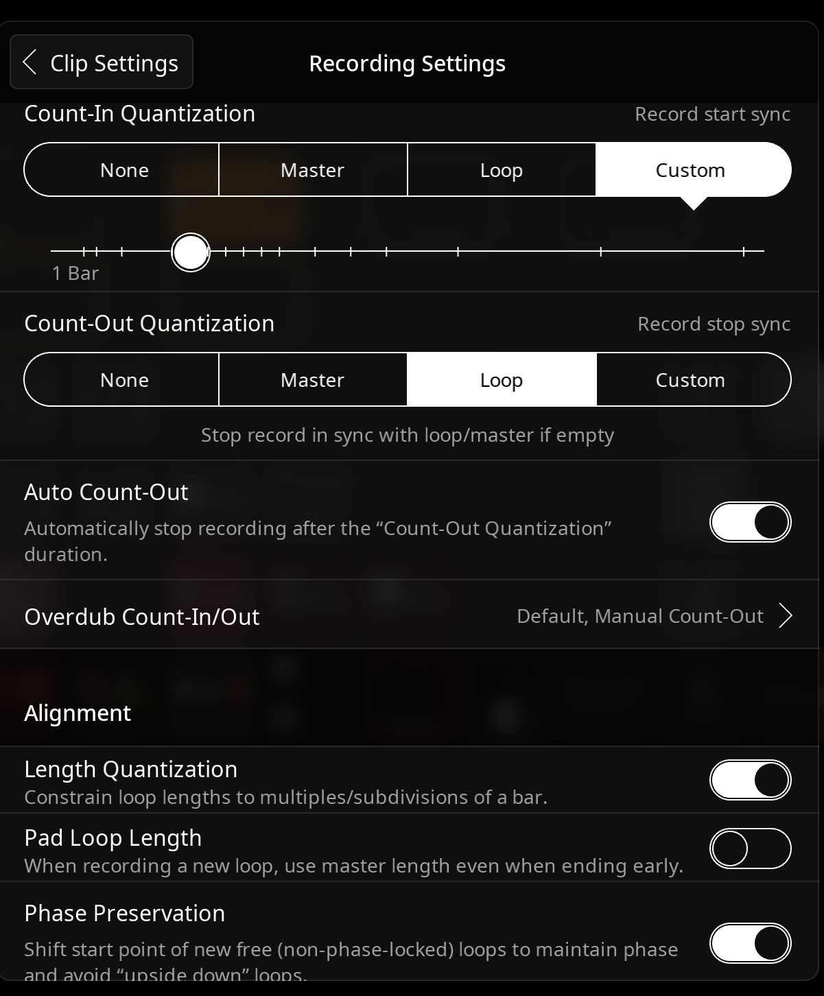 "SOLVED" How to Record with Both Fixed and Flexible Loop Lengths — Loopy Pro Forum