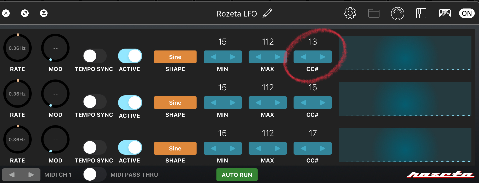 "SOLVED" LFO AUv3 controlling other Auv3 pluggin — Loopy Pro Forum