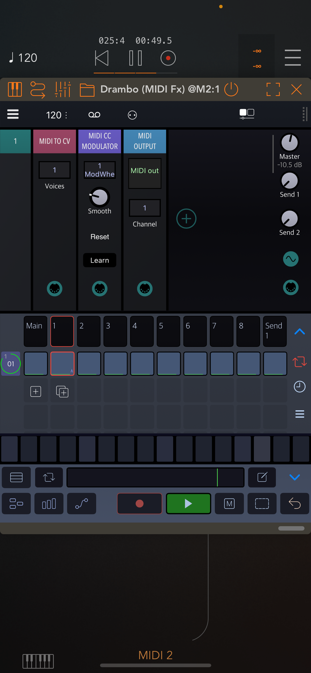 drambo midi cc out ? — Loopy Pro Forum