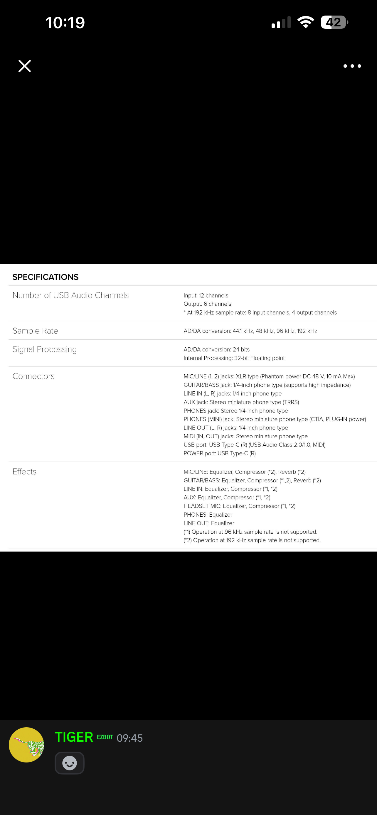 New Roland Go Studio Audio Interface / Mixer — Loopy Pro Forum